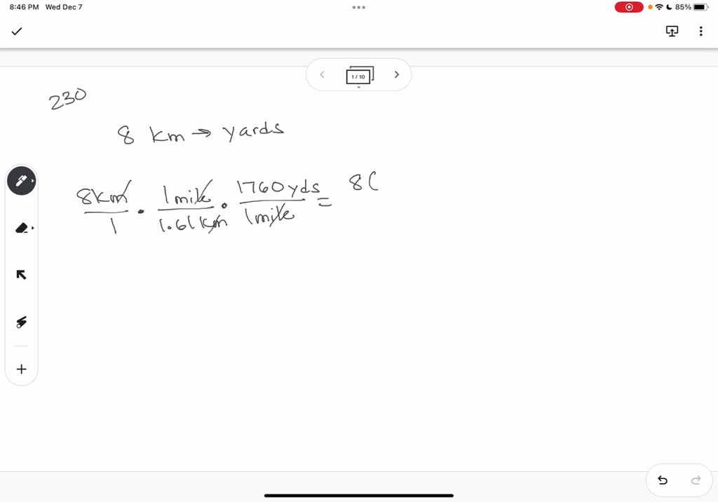 SOLVED A Problem In A Math Book Stated 1mile 1 6 Km While The SOLVED A Problem In A Math Book Stated 1mile 1 6 Km While The