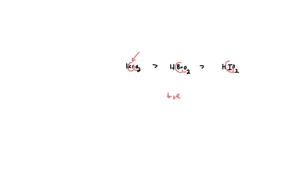 SOLVED: The acids correctly ranked according to decreasing strength ...
