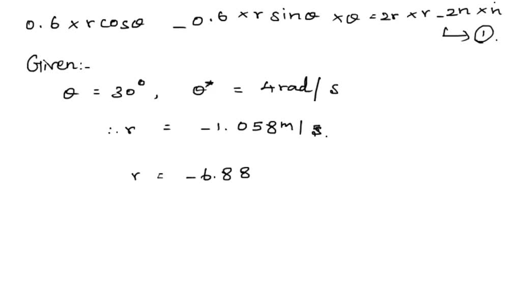 SOLVED: Texts: Can anyone solve this dynamics kinetics of particles example? Please include the ...
