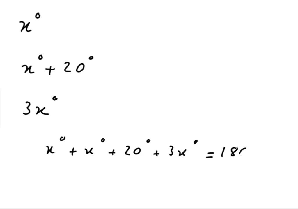 The largest angle of a triangle is three times as big as the smallest ...