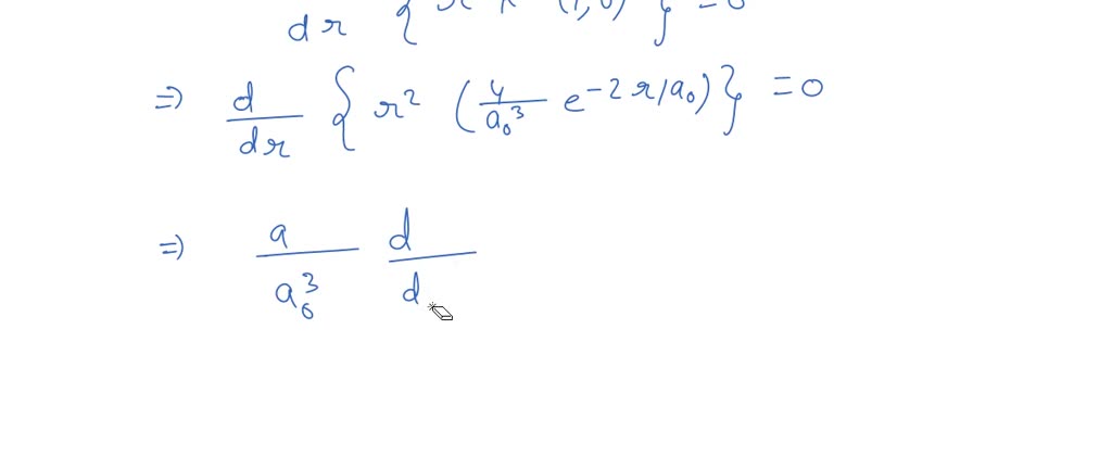 Solved The Most Probable Value Of R For An Electron In An Orbital Rmp