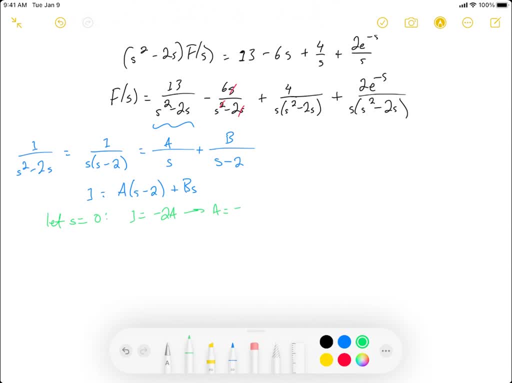Solved Use The Second Shifting Theorem And Laplace Transform To Solve The Initial Value Problem