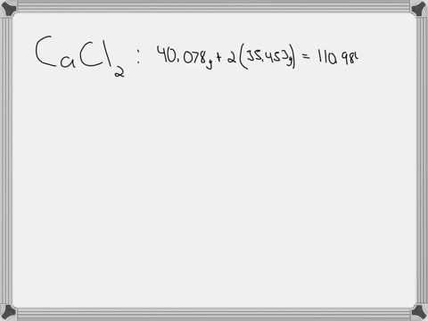 SOLVED: Calculate the theoretical percent of the metal chloride formed ...