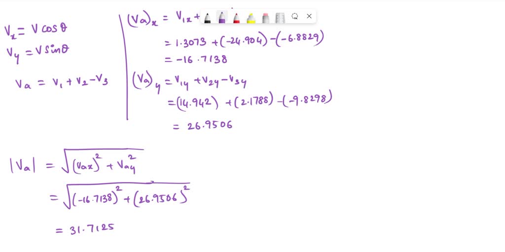 SOLVED: Calculate the resultant of (a)vl+v2 -v3 (b)v3 -v2 +vl When vl ...