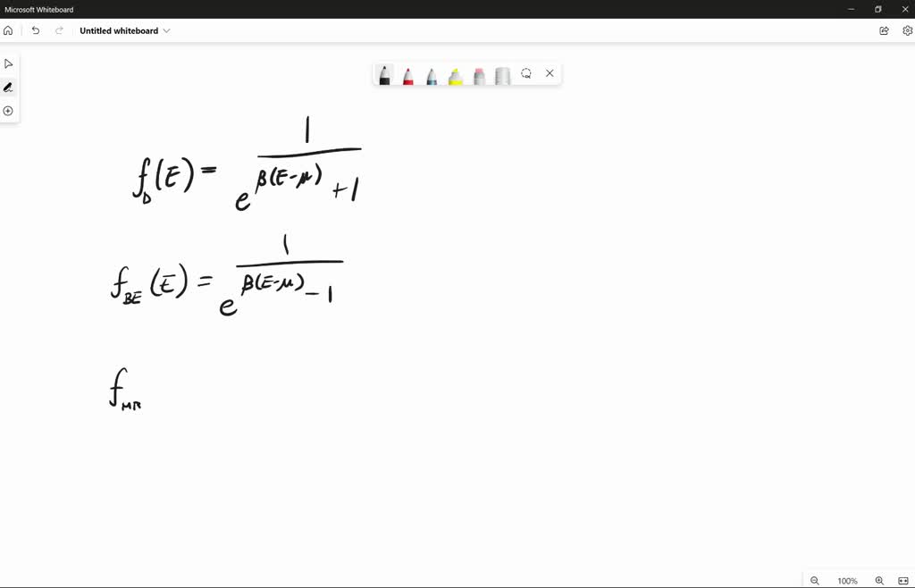 SOLVED: What is the criterion for the classical limit, where both Fermi ...