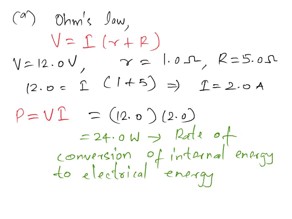 SOLVED: For the circuit in Figure 19.55 , find (a) the rate of ...
