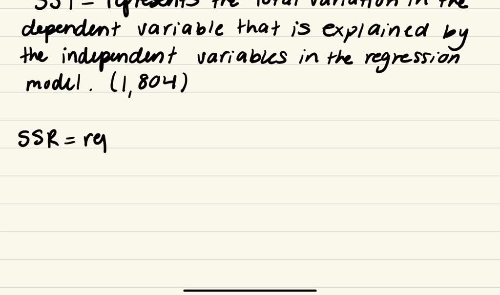 SOLVED: The following estimated regression equation is based on 30 ...