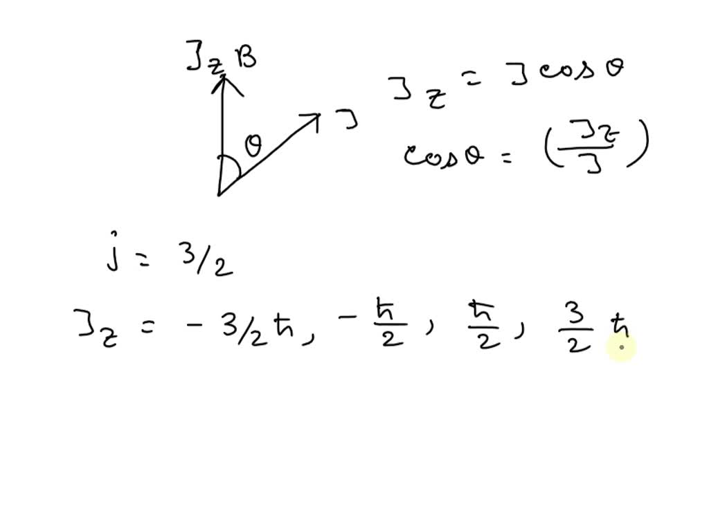 SOLVED: Calculate the possible orientations of the total angular ...