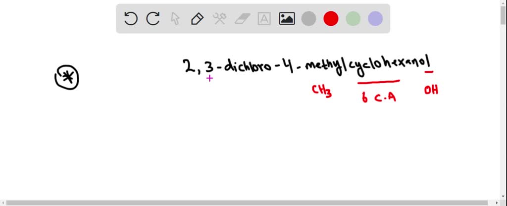 SOLVED: The condensed structural formula for 2,3-dichloro-4 ...