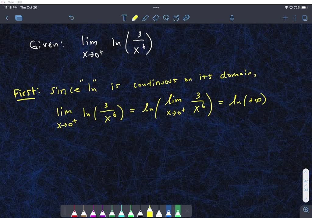 SOLVED: point) Find the following limit: Notes: Enter SOLVED: point) Find the following limit: Notes: Enter