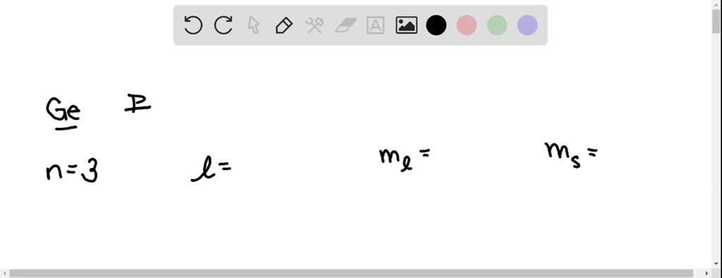 SOLVED: QUESTION A possible set of quantum numbers for the last ...