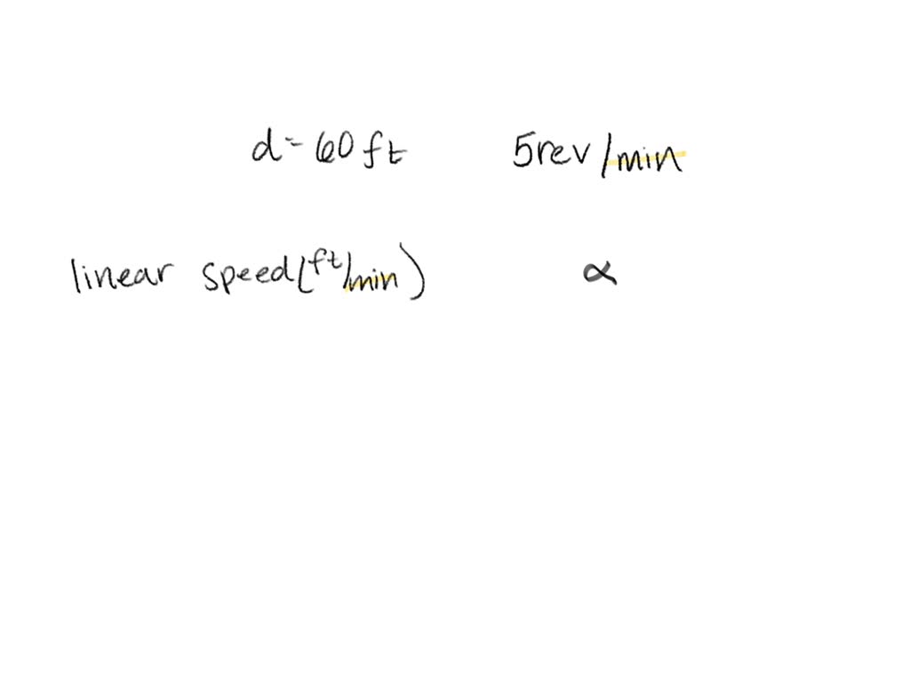 A carousel with a 60 foot diameter makes 5 revolutions (b) Find the ...
