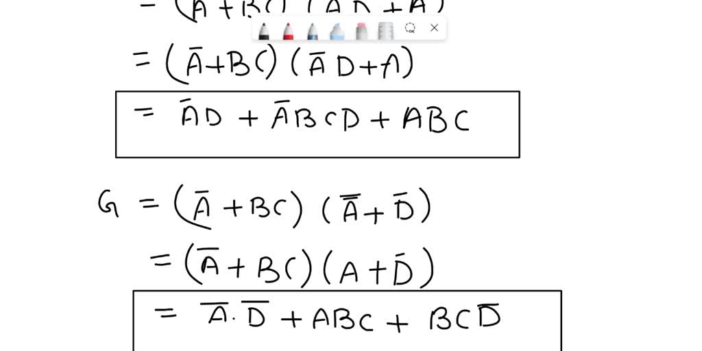 Write Boolean expressions and construct the truth tables describing the ...