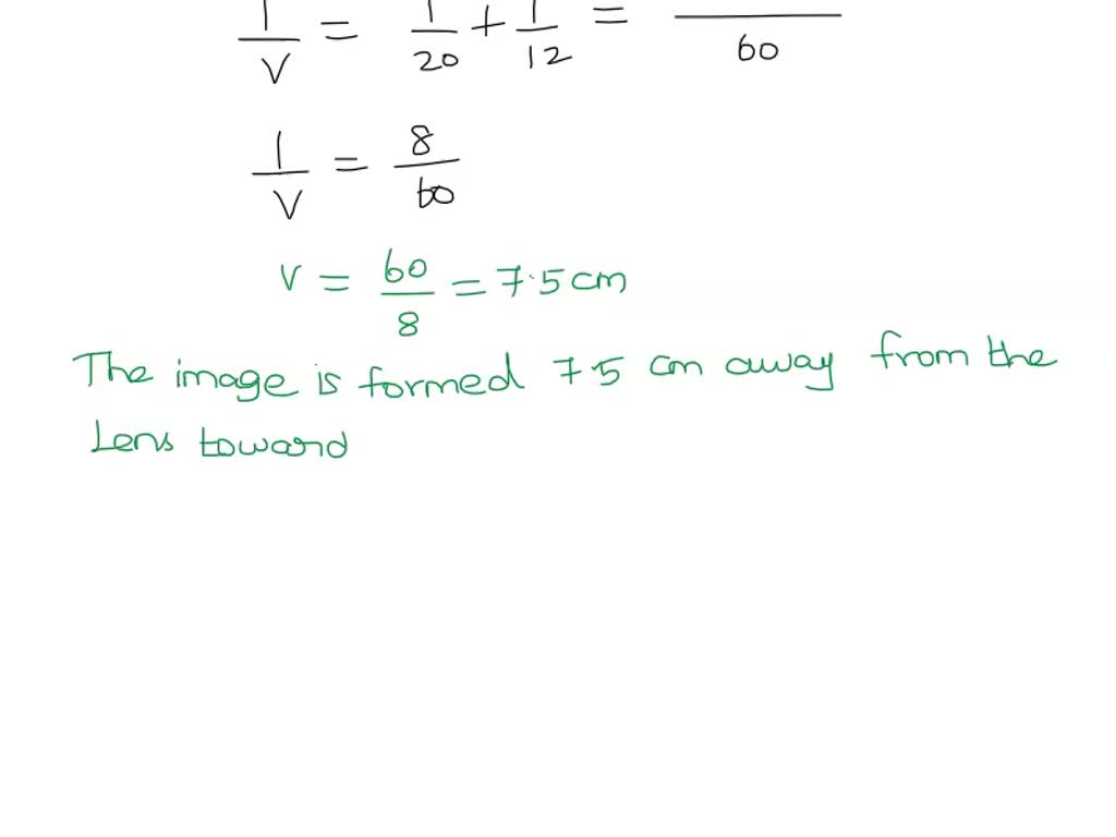 Solved A Beam Of Light Converges At A Point P Now A Lens Is Placed In
