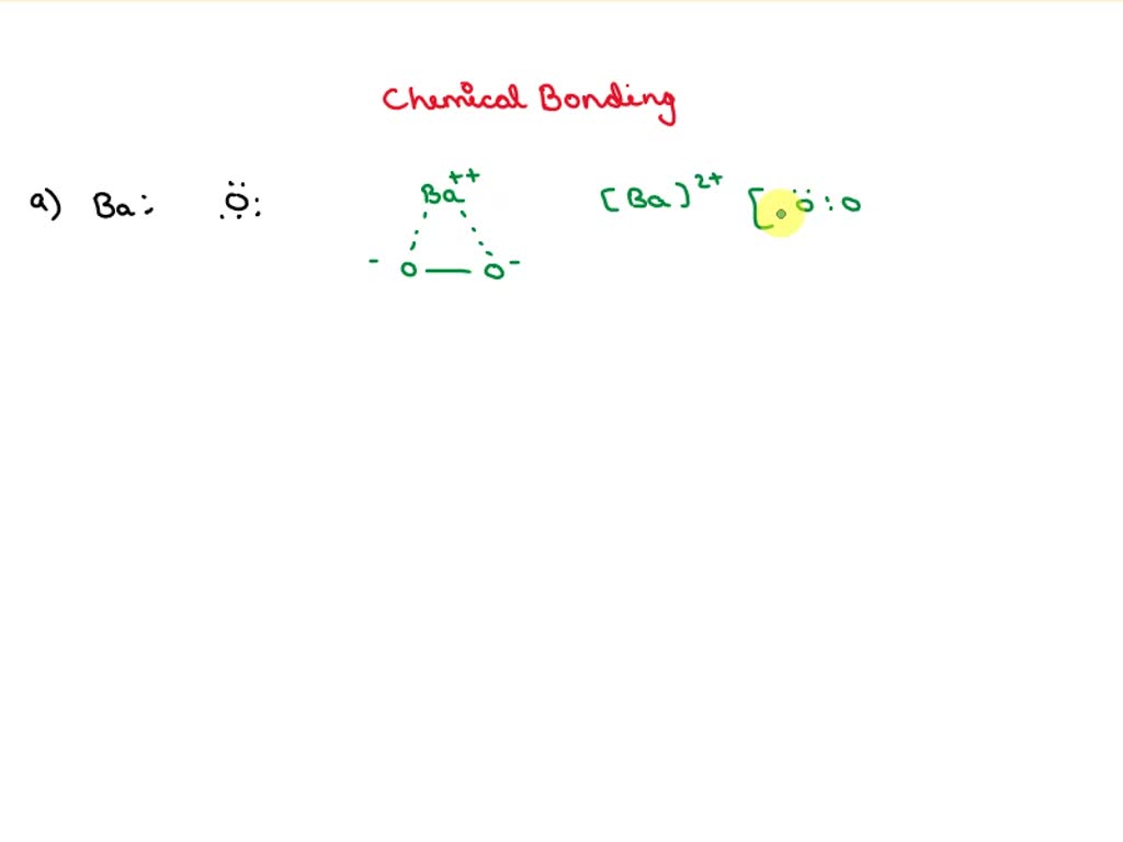 SOLVED: 1- write a lewis structure for BaO 2- using periodic trends ...