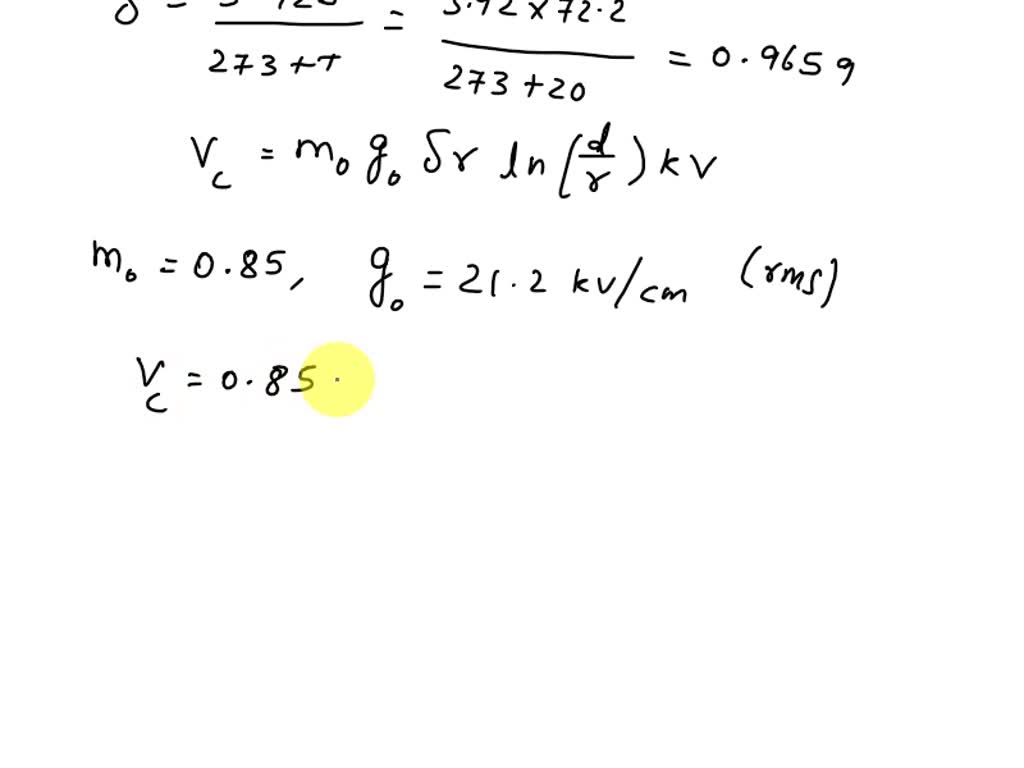 SOLVED: A 3-phase, 220 kV, 50 Hz transmission line consists of 1·2 cm ...