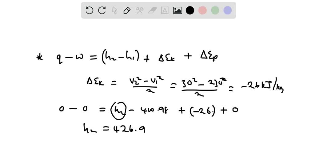 SOLVED: Air at 80 kPa and 127°C enters an adiabatic diffuser steadily at a rate of 6000 kg/h and ...