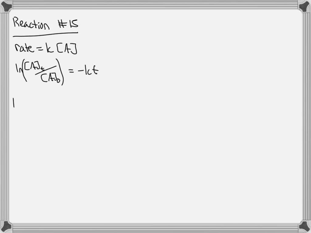 SOLVED: [CV+] Data and Integrated Rate Law Analysis: Explain how Logger ...