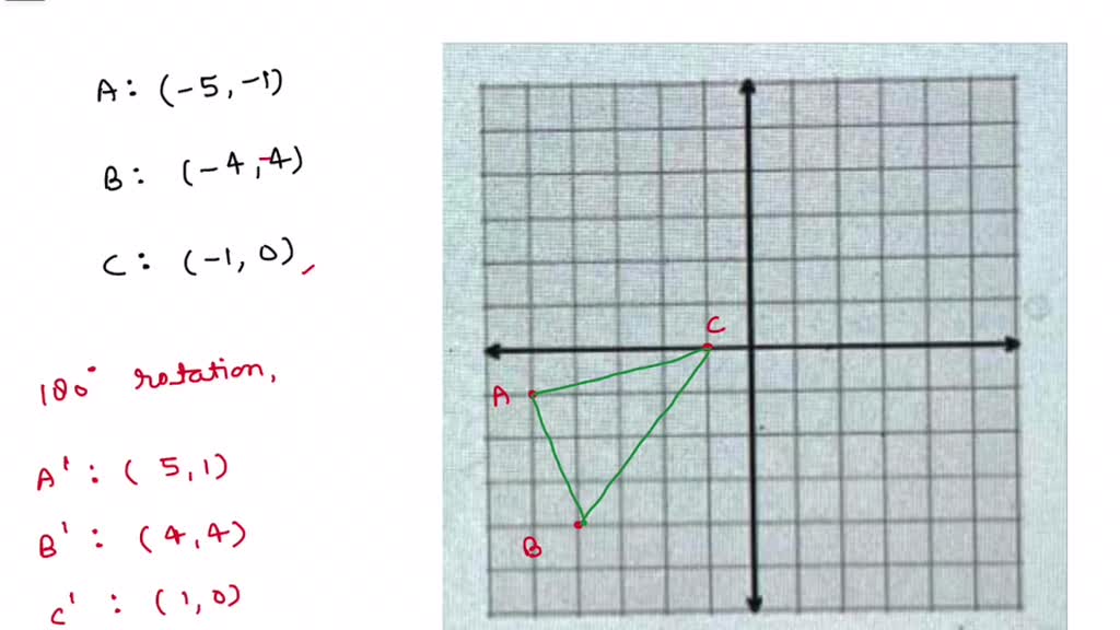 Solved Triangle Rst Has Vertices R 2 0 S 4 0 And T 1 3 The Image Of Triangle Rst