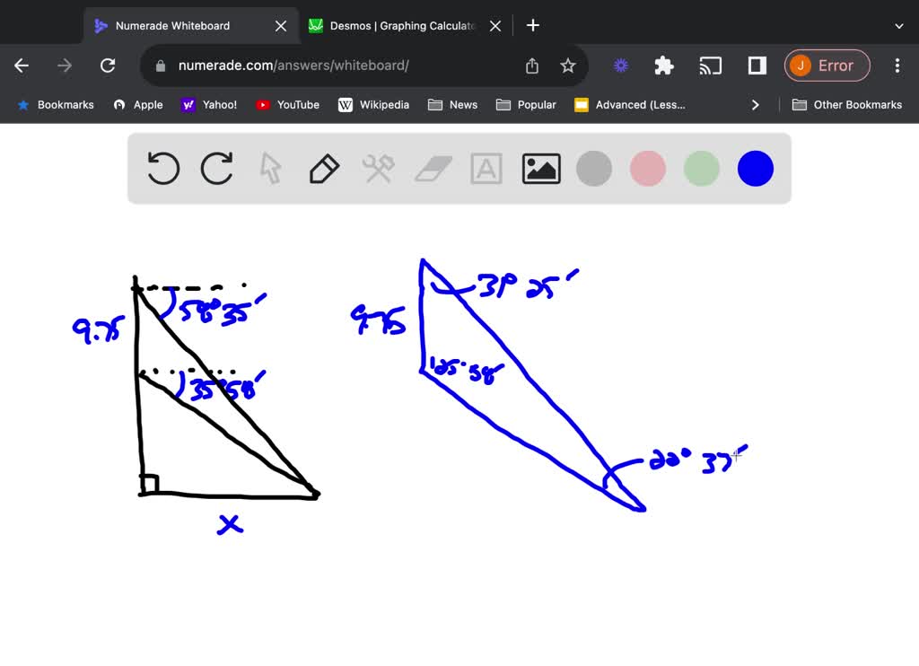 From the third floor window of a building the angle of depression of an ...