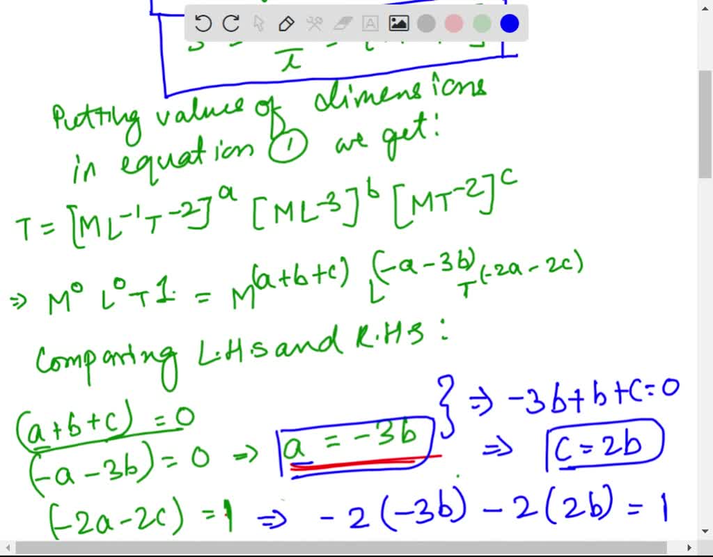 SOLVED: The time period of a soap bubble is it which depends on ...