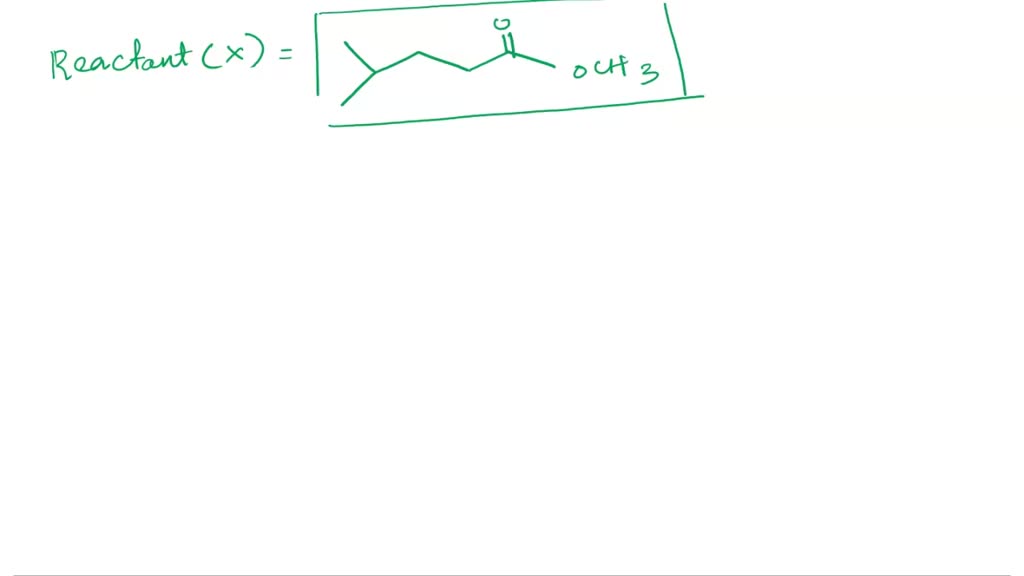 SOLVED: Draw the structure of the reactant of the following reaction. Please explain what heat ...