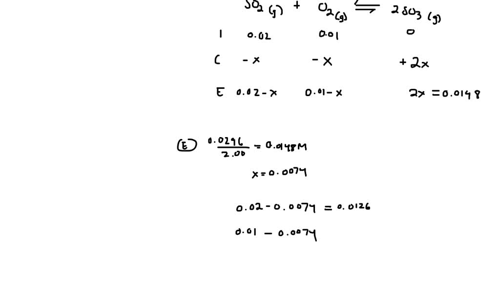SOLVED: In the contact process, sulfuric acid is manufactured by first ...
