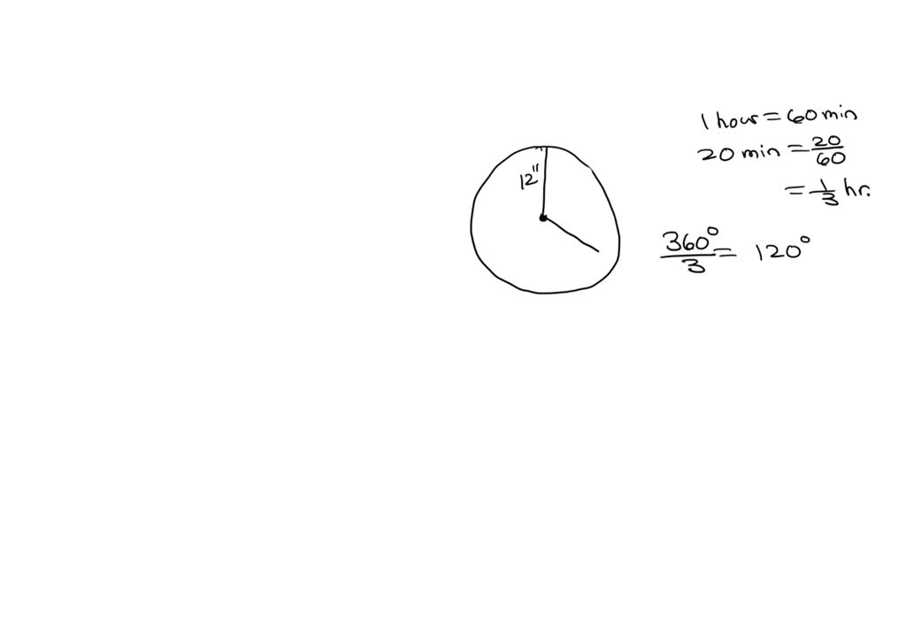 SOLVED The Minute Hand Of A Clock Is 12 Inches Long Hov Far Does The solved-the-minute-hand-of-a-clock-is-12-inches-long-hov-far-does-the