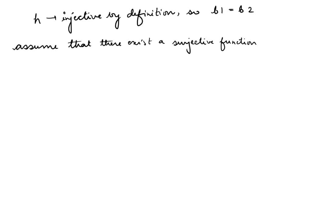 SOLVED: Using the definition of countable sets, assume the theorem below. Theorem: Let B be a ...