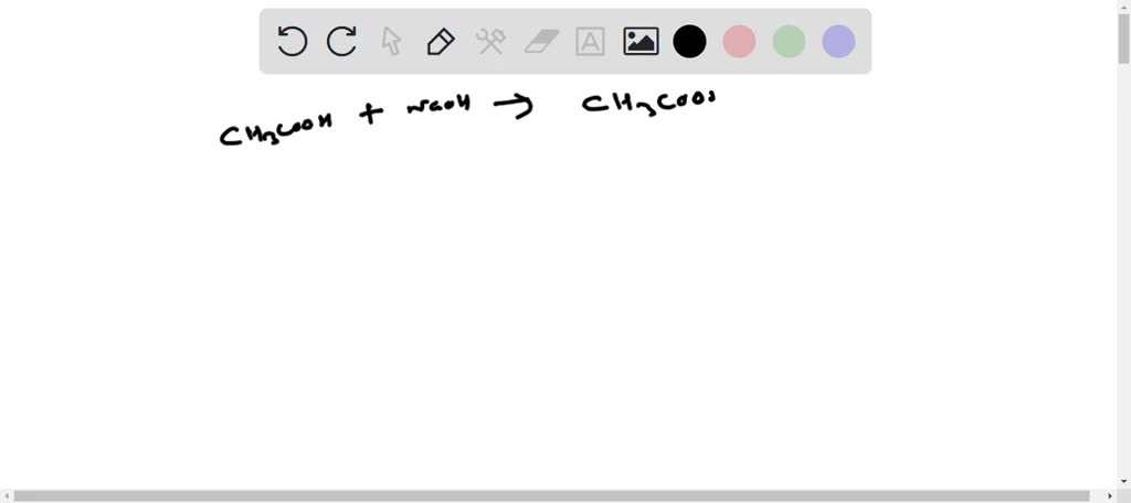 SOLVED: A buffer is made by dissolving HC2H3O2 and NaC2H3O2 in water. Part A Write an equation ...