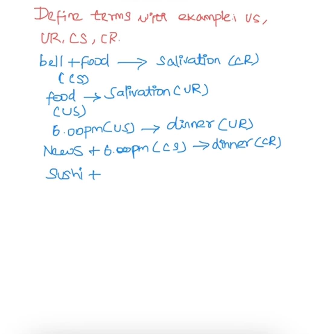 SOLVED: Define classical conditioning and state who discovered this ...