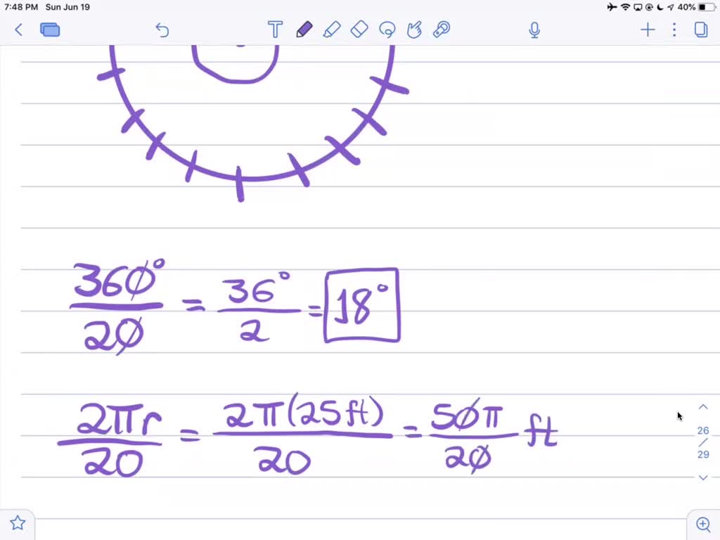 SOLVED: A carnival ride is in the shape of a wheel with a radius of 25 ...