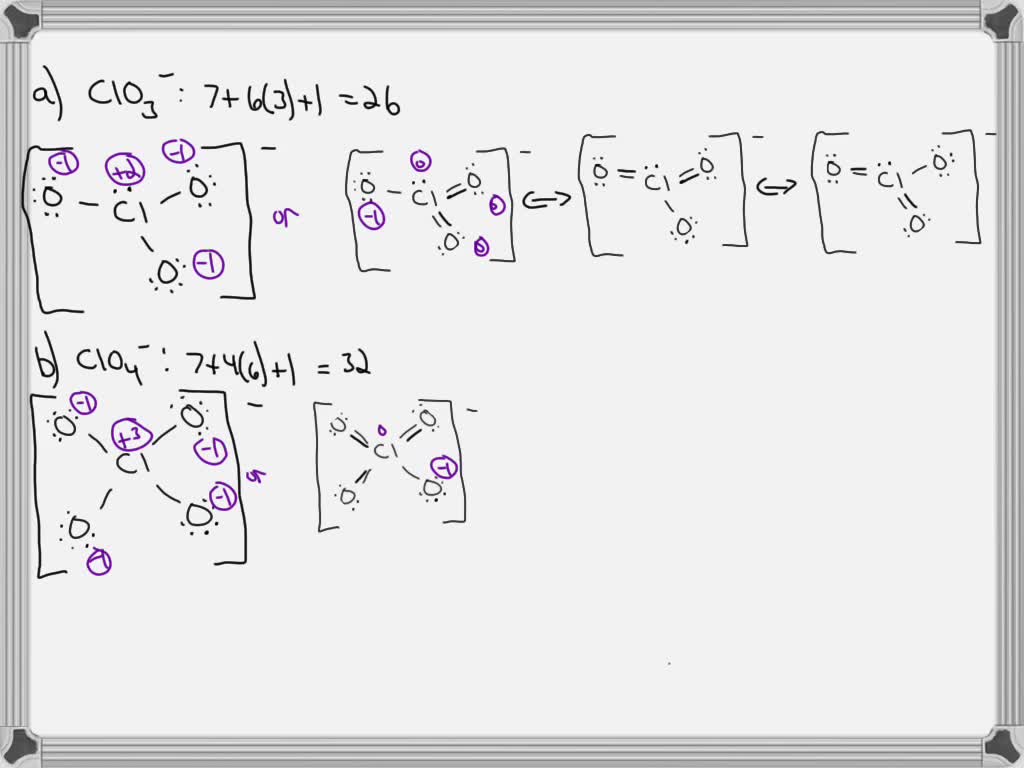 SOLVED Write A Lewis Structure That Obeys The Octet Rule For Each Ion