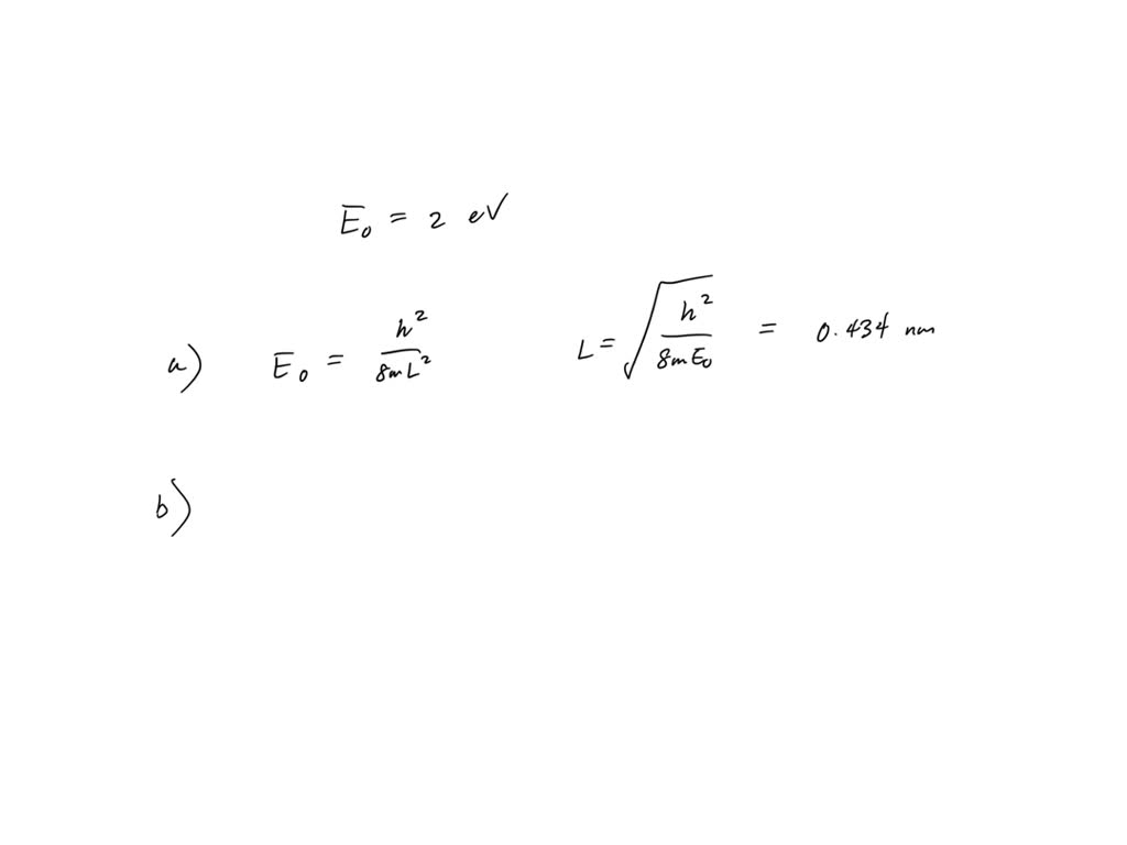 Solved An Electron Is Confined Within A One Dimensional Infinite