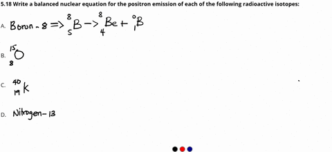 Positron Emission Equation