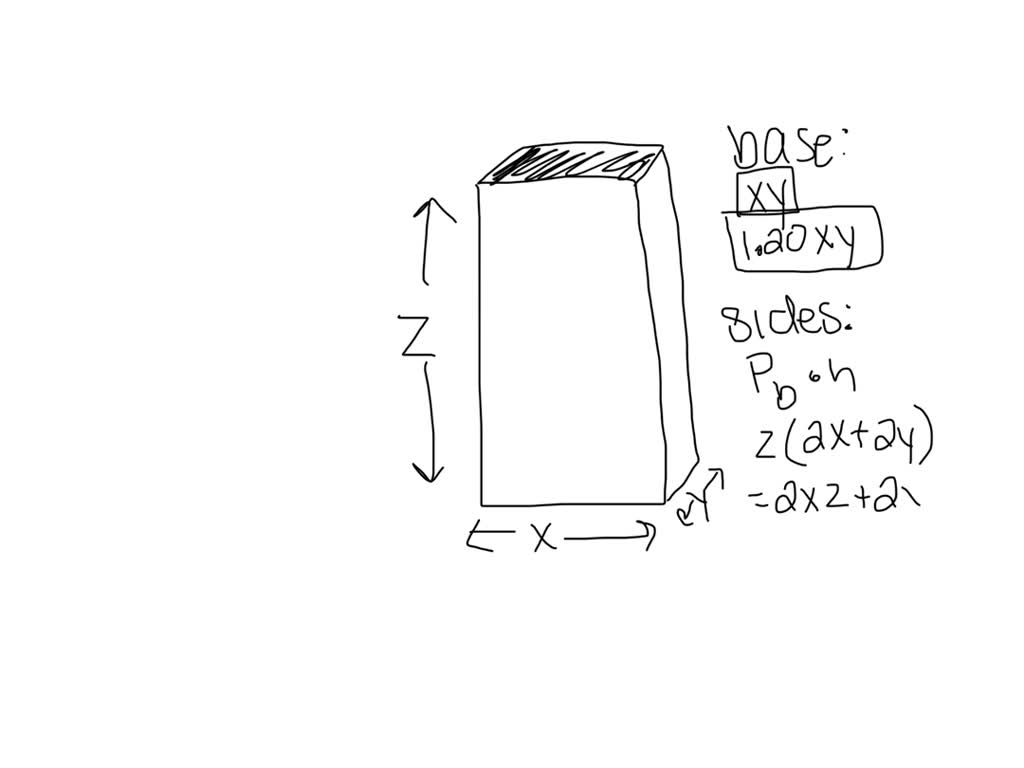 SOLVED: Una caja rectangular abierta por arriba tiene x pies de ...