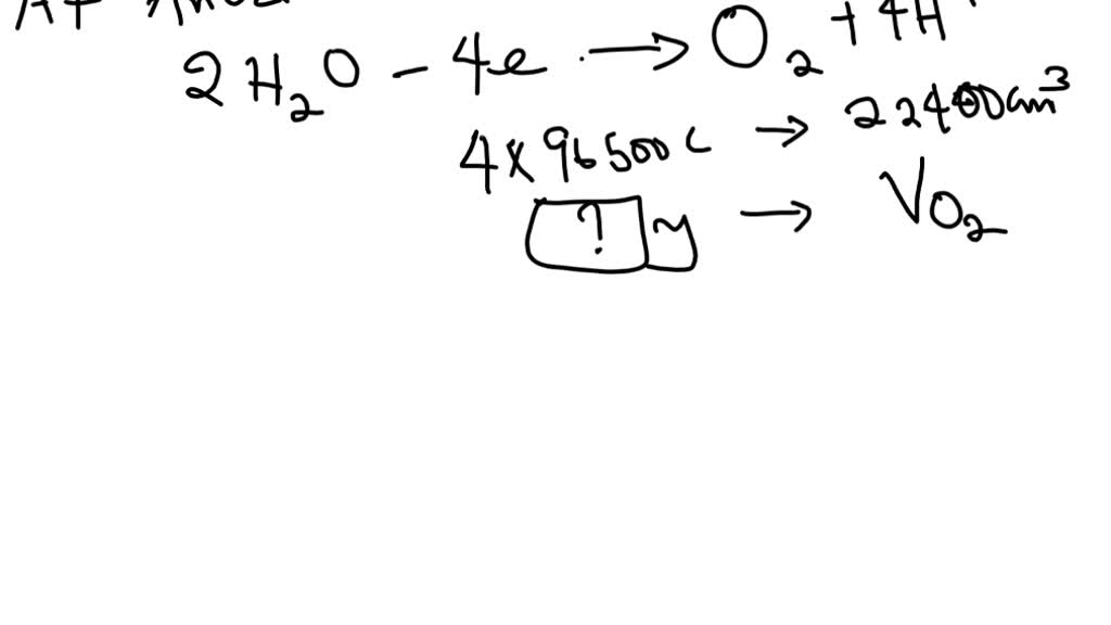 SOLVED: The passage of a constant current through a solution of dilute ...