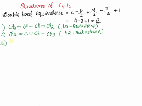 Draw all possible structures for c3h4 draw all possible...