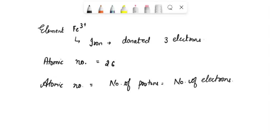 SOLVED: The S:Fe+ ion has 26 electrons, 26 protons, and 27 neutrons.