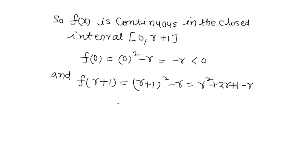 SOLVED: Prove that every positive real number has a positive square ...
