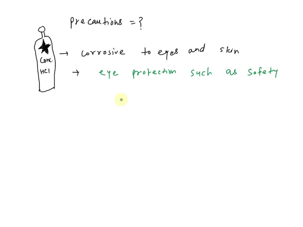 SOLVED: What two safety precautions should you take when using ...