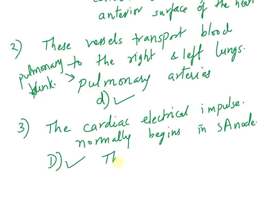 VIDEO solution: 1. The conduction velocity of the cardiac action ...