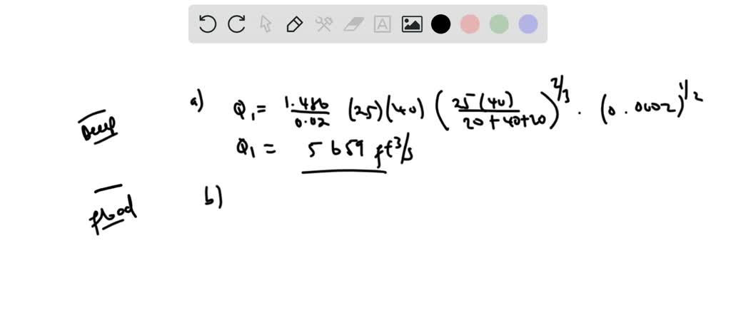SOLVED: 'Route the following flood hydrograph using Muskingum method ...