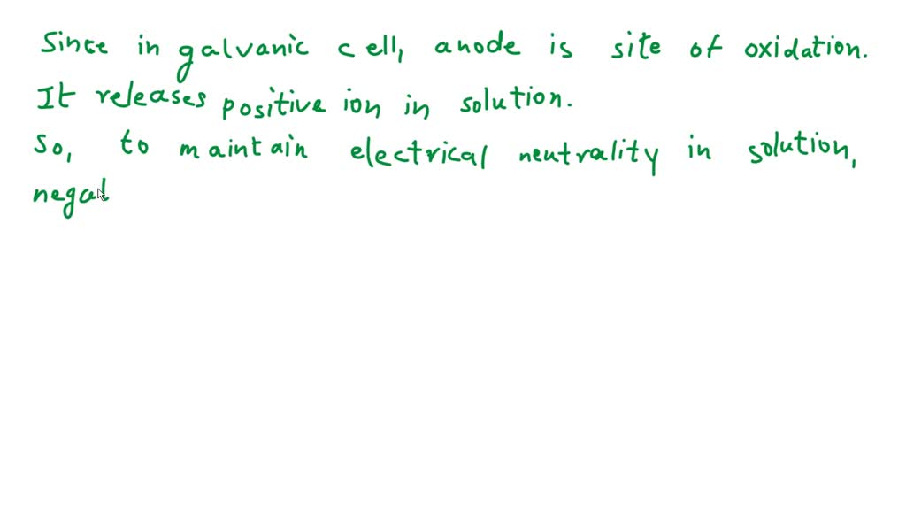 SOLVED: If a salt bridge contains KNO3 as its electrolyte, which ions ...
