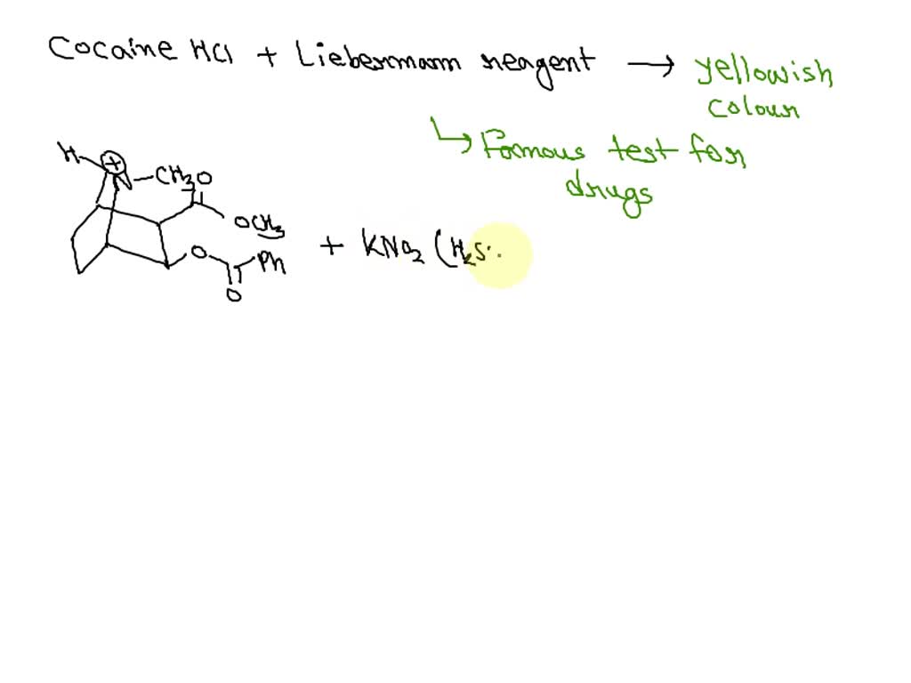 SOLVED: What would happen if the Liebermann reagent was added to a ...
