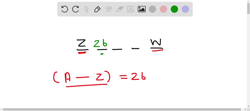 SOLVED: A computer password consists of any five capital letters from the ordinary English ...