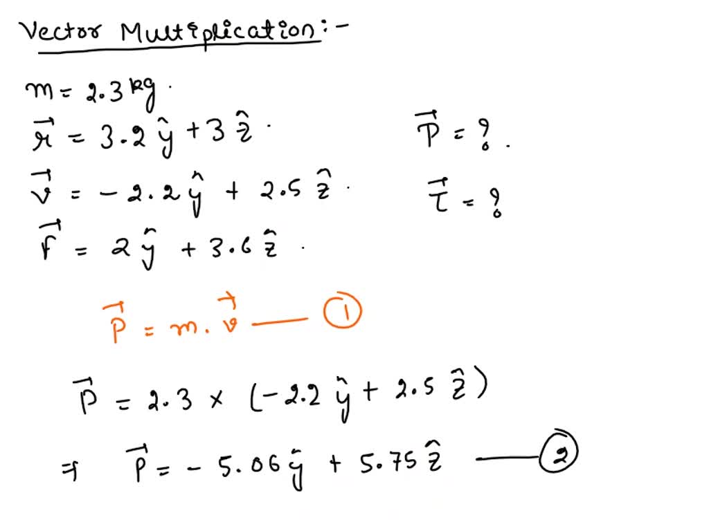 SOLVED: Angular Momentum and Torque [10 marks] A particle undergoing ...