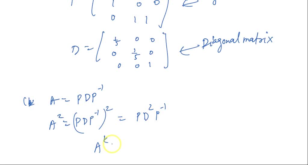SOLVED: Let A and let (x is an example of a probability vector a vector whose entries are ...