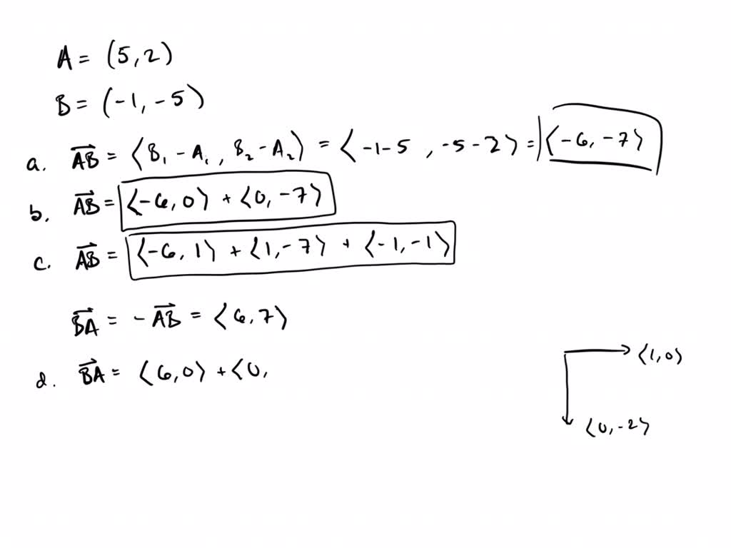 SOLVED: Texts: Consider the vectors shown in the figure. a. The figure ...