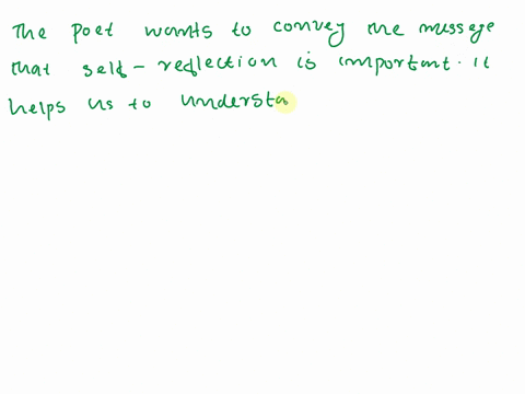 what is the content theme setting and message of the poem in another ...